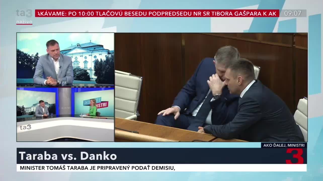 Taraba o svojej budúcnosti na poste ministra a spore s Dankom ...