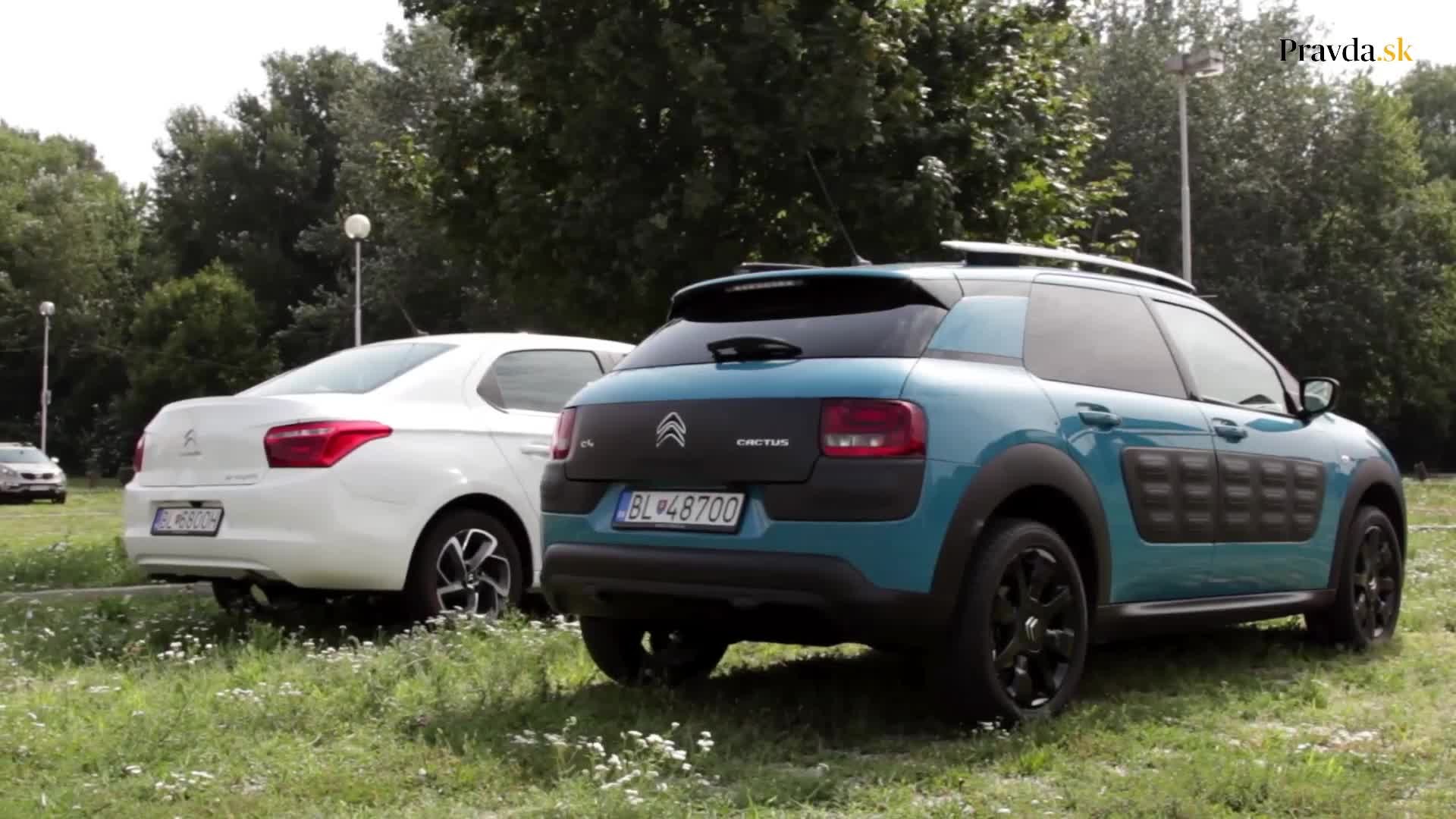 Test - Súboj Citroënov - C3 vs. C4 Cactus vs. C-Elysée | Showroom ...