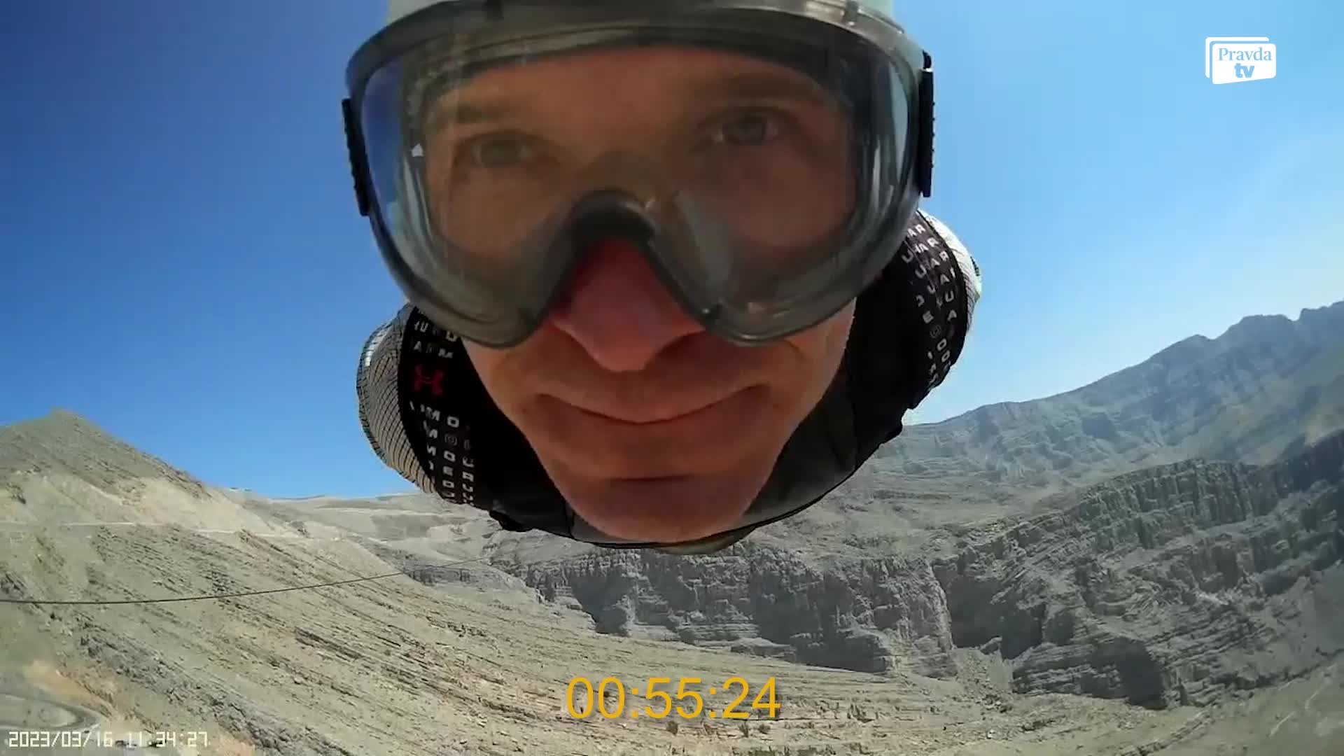 Na vlastnej koži: Najdlhšia zipline na svete Jebel Jais Flight (celý ...