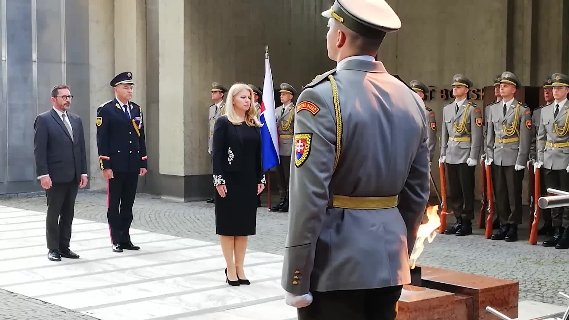 Prezidentka Čaputová na oslavách 78. výročia SNP | Spravodajstvo ...