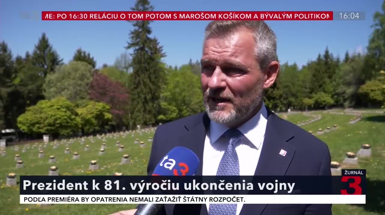 Pellegrini k výročiu konca II. svetovej vojny | Spravodajstvo | Relácie ...