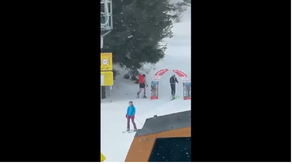 Skialpinista v Tatrách šokoval. Takmer nahý zdolával zasnežené štíty ...