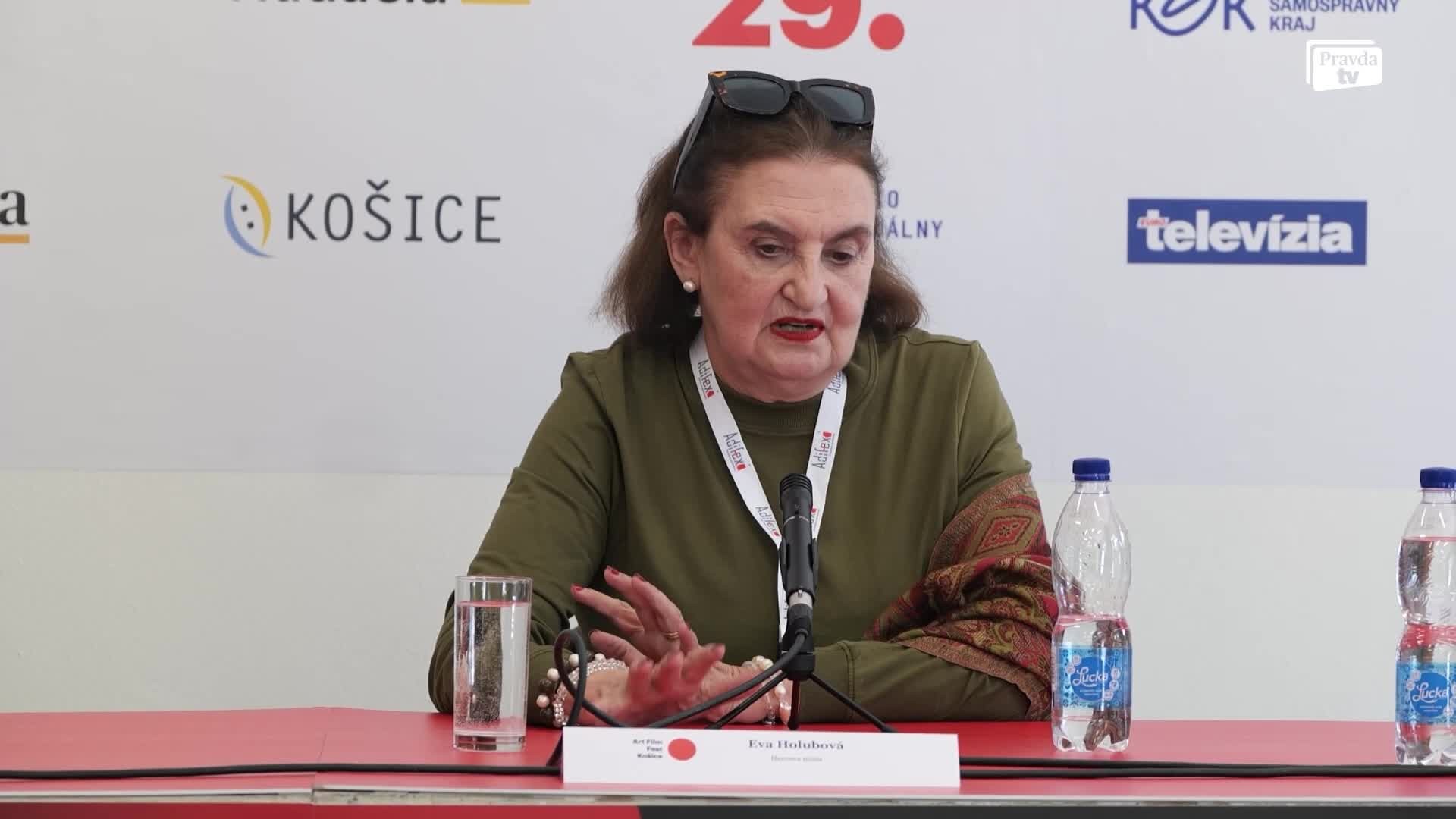 Herečka Eva Holubová najnovší film natáčala v Bratislave, do Košíc si ...